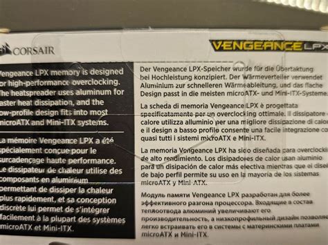 2 X 16 Gb Ddr4 Memory Corsair Vengeance Lpx 3000mhz Gebraucht In Dietlikon Für Chf 46 Mit