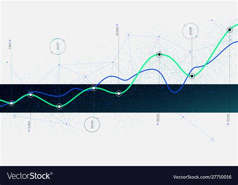 Big Data Algorithms Visualization Technologies Vector Image