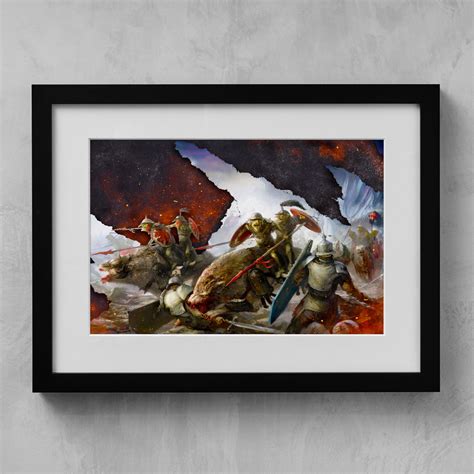 Gitmob Art Print Age Of Sigmar Collectible Warhammer Art Gitmob Art Print Age Of Sigmar Collectible Warhammer Art
