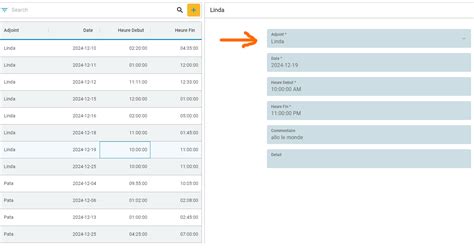 a lookup field does not update when the form is modified in the form