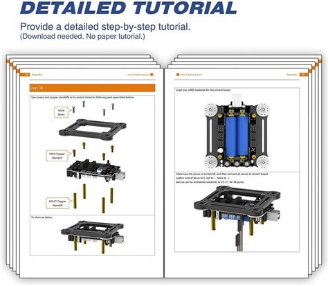 quadruped robot diy compatible with arduino ide openbox