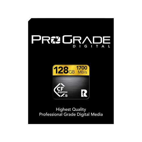 ProGrade Digital CFExpress Type B Gold GB Memory Card Auckland Camera Centre