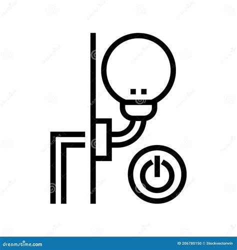 Installation Line Icons Collection Assembly Setup Configuration