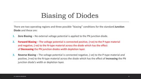 Semiconductor Diode Introduction And Application Pptx