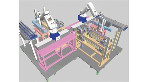 Simulate And Lay Out A Robot Workcell New Product Material Handling