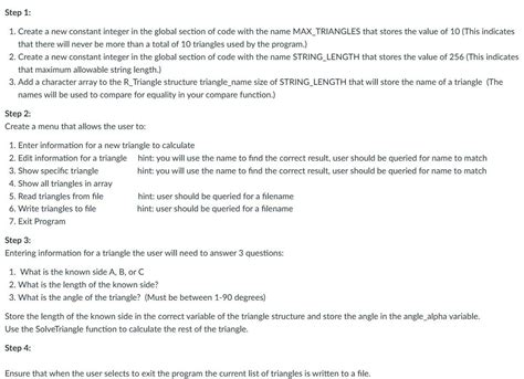 Solved Step 1 1 Create A New Constant Integer In The