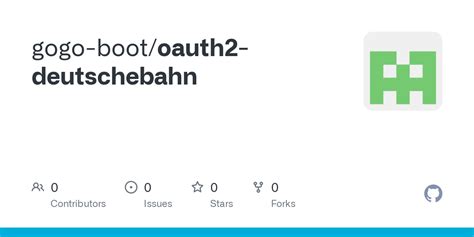 GitHub Gogo Boot Oauth2 Deutschebahn