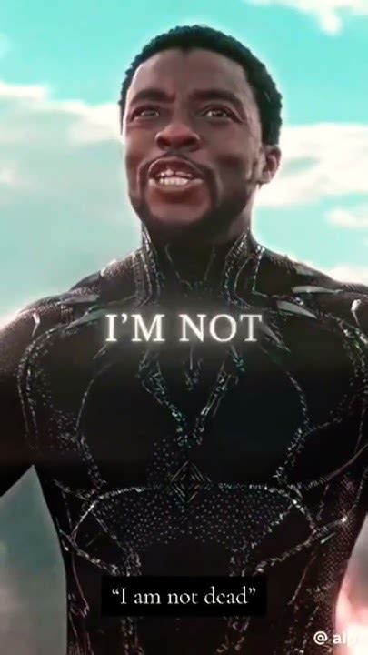 I Am Not Dead Black Panther Edit Youtube