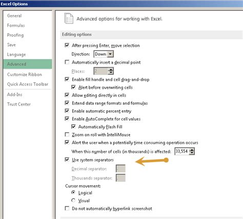 How To Change Decimal Separator In Excel Super User