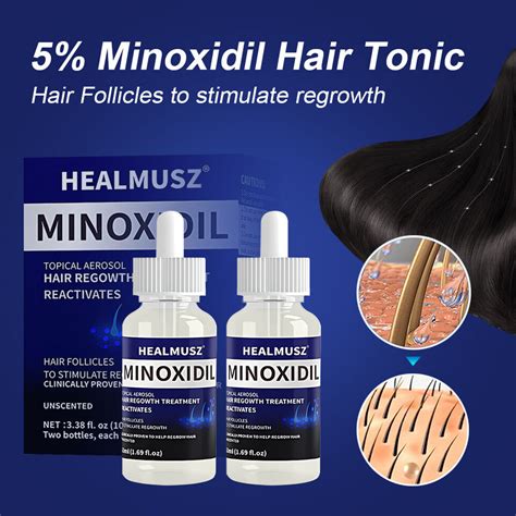 2 10pack Minoxidil 5 Extra Strength Men Women Hair Regrowth Treatment