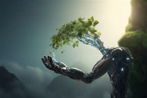 Machine Learning And Machine Learning In Bioinformatics Concept Stock Illustration