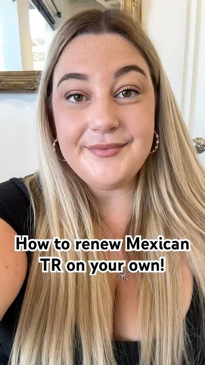 Step-by-Step Guide on How to Renew your Mexican Temporary Residency (So Easy!!) #LosCabos - YouTube