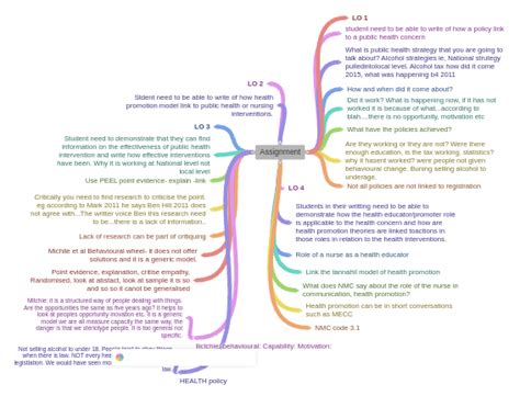 Assignment Coggle Diagram