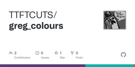 Github Ttftcutsgregcolours