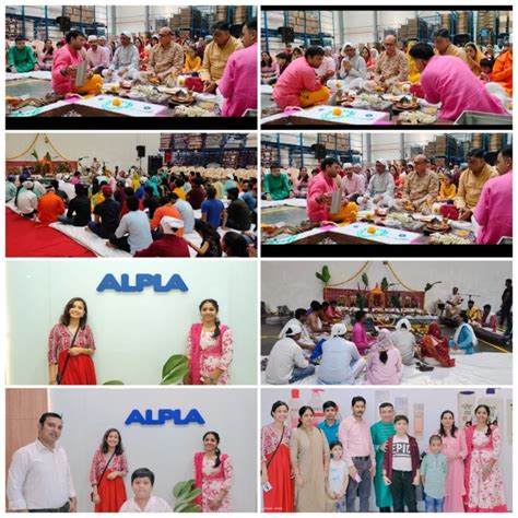 Preeti Raj On Linkedin Today Alpla Group Silvasaa Celebrate Dusshera