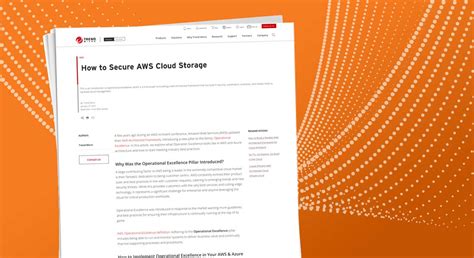 How To Secure AWS Cloud Storage Cloud Security Specialist ThreatsHub Cybersecurity News