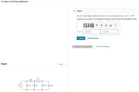 solved problem 4 26 pspice multisim part a use the