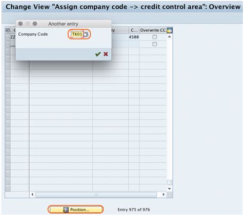 How To Assign Credit Control Area To Company Code In SAP