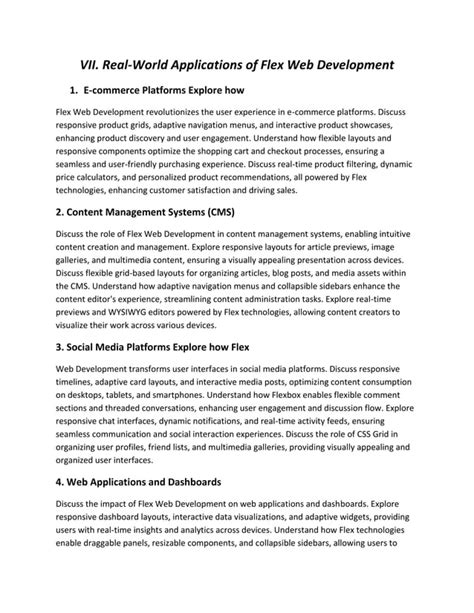 flex web development pdf web development internet