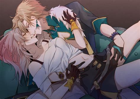 Trailblazer Stelle And Aventurine Honkai And 1 More Drawn By