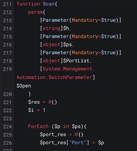 Giuseppe Argento On Linkedin A Tcp Port Scanner In Powershell Dsj7pyqv