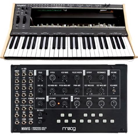 Moog Mavis Build It Yourself Analog Synthesizer Kit W Cre8audio Niftykeyz