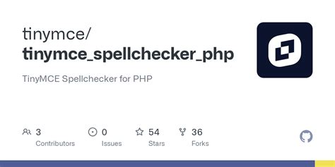 Github Tinymcetinymcespellcheckerphp Tinymce Spellchecker For Php