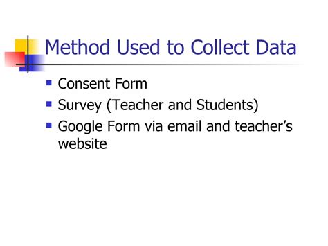 Survey Fieldwork 1 Ppt Education