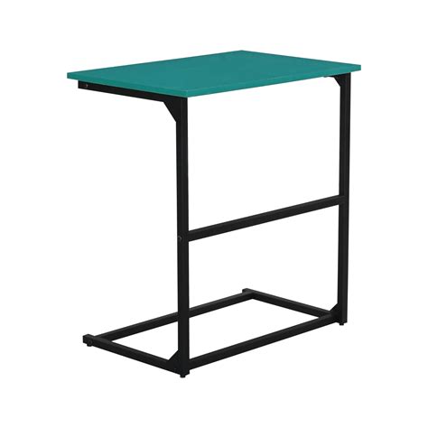 forecrafts pedestal sofa side table extendable c shaped end table for