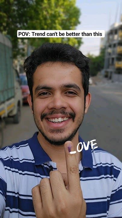 Trend Cant Be Better Than This 😍 Loksabhaelection Mpelection Vote Election Youtube