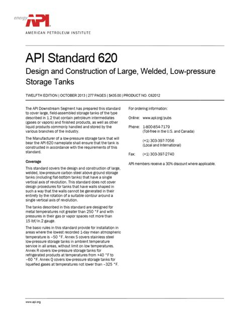 Api Standart 620 Pdf Elasticity Physics Pipe Fluid Conveyance