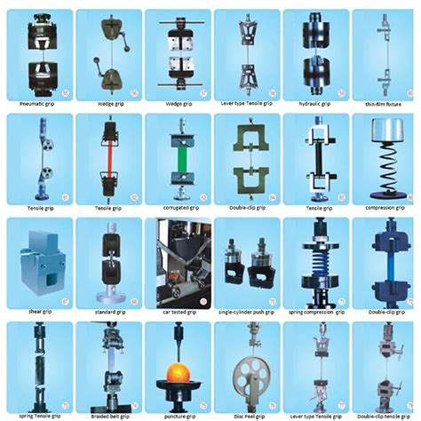 10kn Utm Clamp Tensile Tester Grips And Compression Tester Fixture 130mm