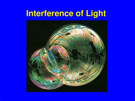 PPT Interference Of Light PowerPoint Presentation Free Download ID