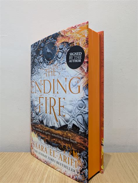 The Ending Fire The Final Strife 3 Signed First Edition With Sprayed