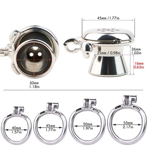 Urethral Inverted Chastity Cage With Detachable Anal Plug Negative Cock