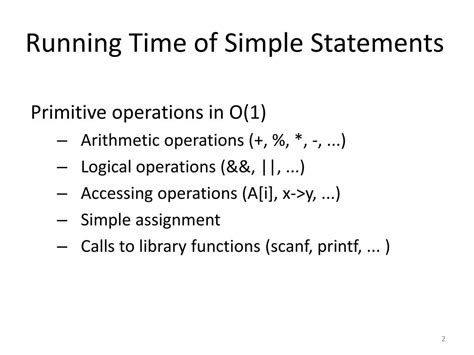 ppt csce 2100 computing foundations 1 analyzing iterative programs