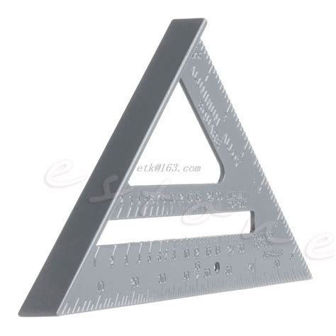 Aluminum Alloy Speed Square Protractor Miter Frami Grandado