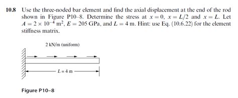 Solved The Book A First Course In The Finite Element