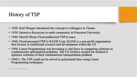 Travelling Salesman Problem Using Partical Swarm Optimization Pptx Computing Technology