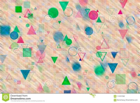 Conceptual Background Shape For Design Or Texture Pattern Rectangle Illustration Creative