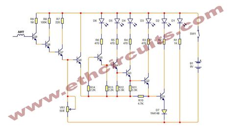 Best Diy Emf Meter Or Ghost Detector Circuit Diagram