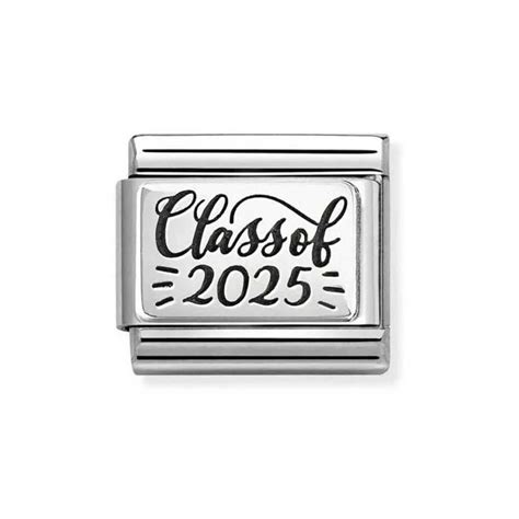 Nomination CLASSIC Silver Class Of 2025 Charm 330102 65 Francis Gaye