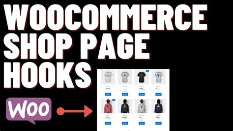 Woocommerce Shop Page Hook YouTube