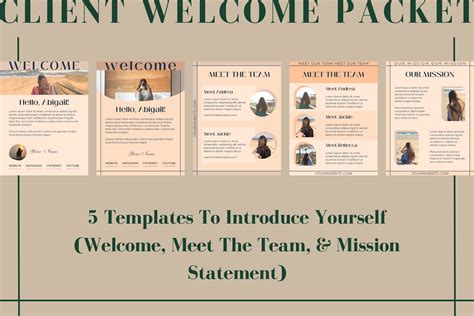 Canva Client Welcome Packet Template Ashley Soulful Girls Studio