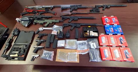 Guns Drugs Seized In Raid At Ensley Home In Ongoing Prison Contraband