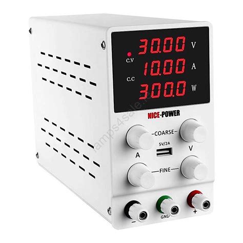 Laboratory power supply SPS3010 0-30V/0-10A | Lamps4sale