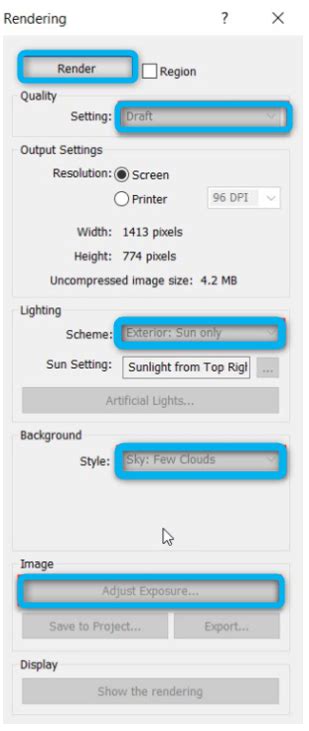 Revit Render Settings Greyed Out ARKANCE UK Community