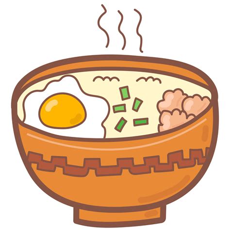 Congee Doodle Cartoon 39095978 Png