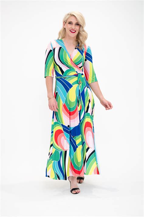 Coast Wrap Dress By Samantha Melbourne