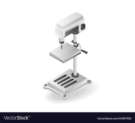 Flat 3d Isometric Concept Of Wood And Metal Vector Image